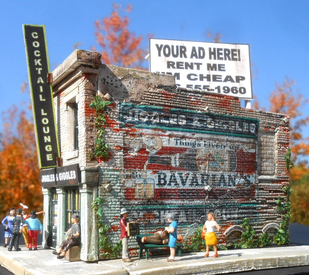 HO Scale Building Kits – Downtown Deco