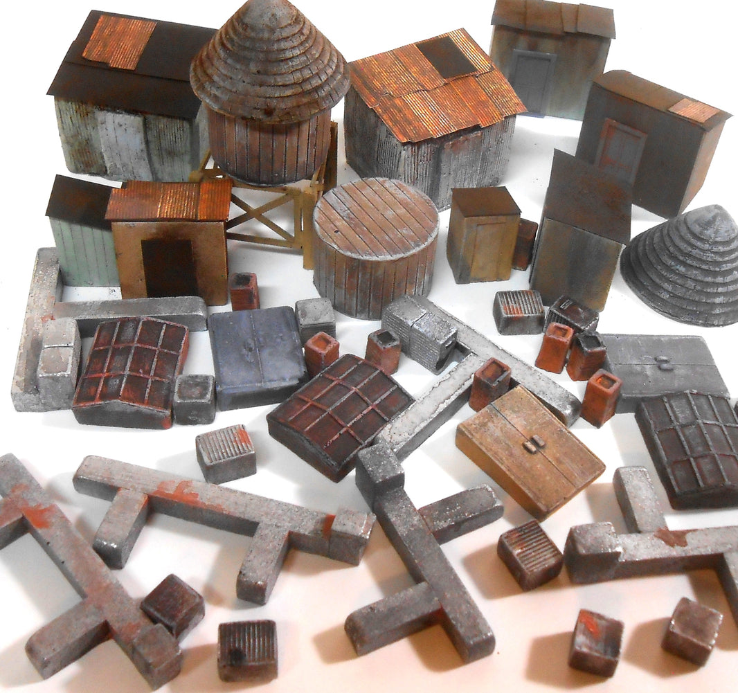 HO Scale Building Kits – Downtown Deco