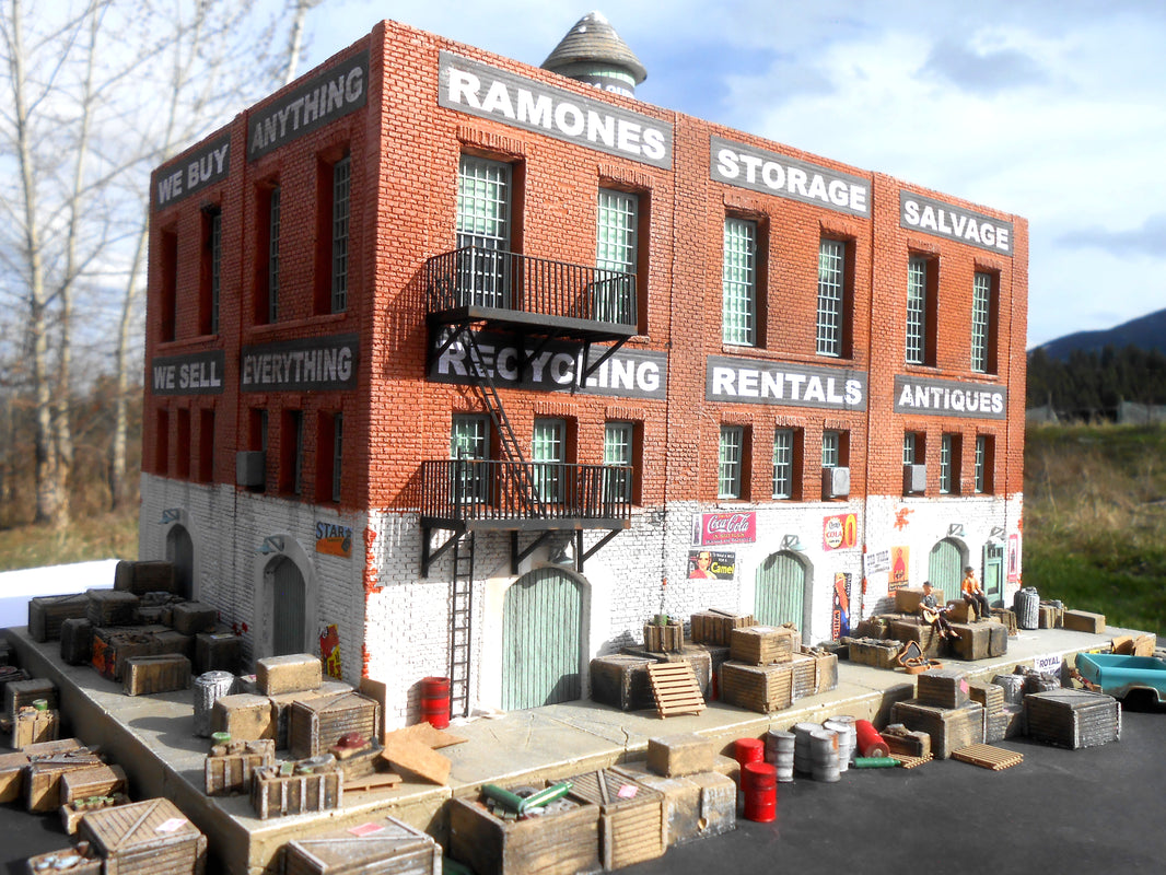 HO Scale Building Kits – Downtown Deco