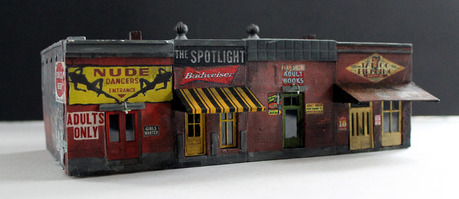 HO Scale Building Kits – Downtown Deco